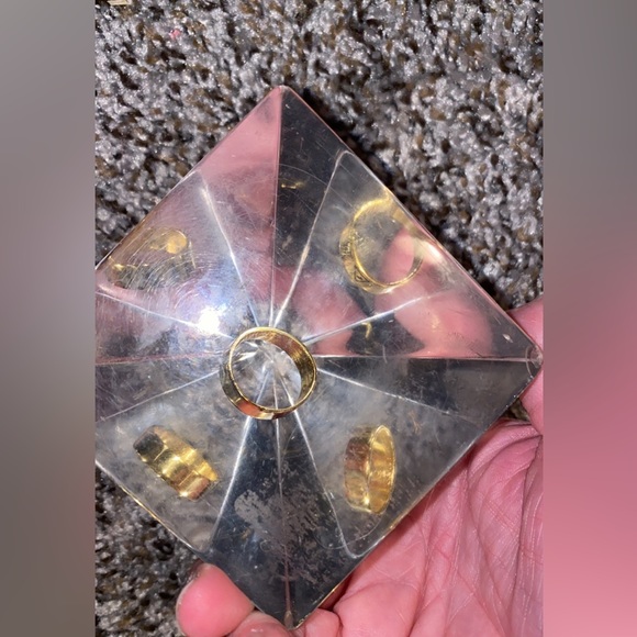 Other | Masonic Pyramid W 14 Degree Scottish Rite Ring Paperweight ...